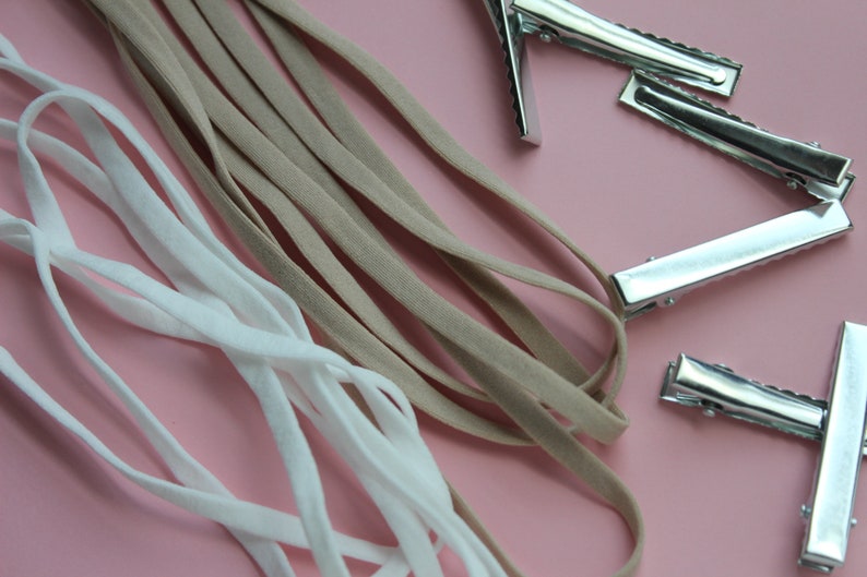 Pinwheel Hair Bow floral Cottage Core - Etsy