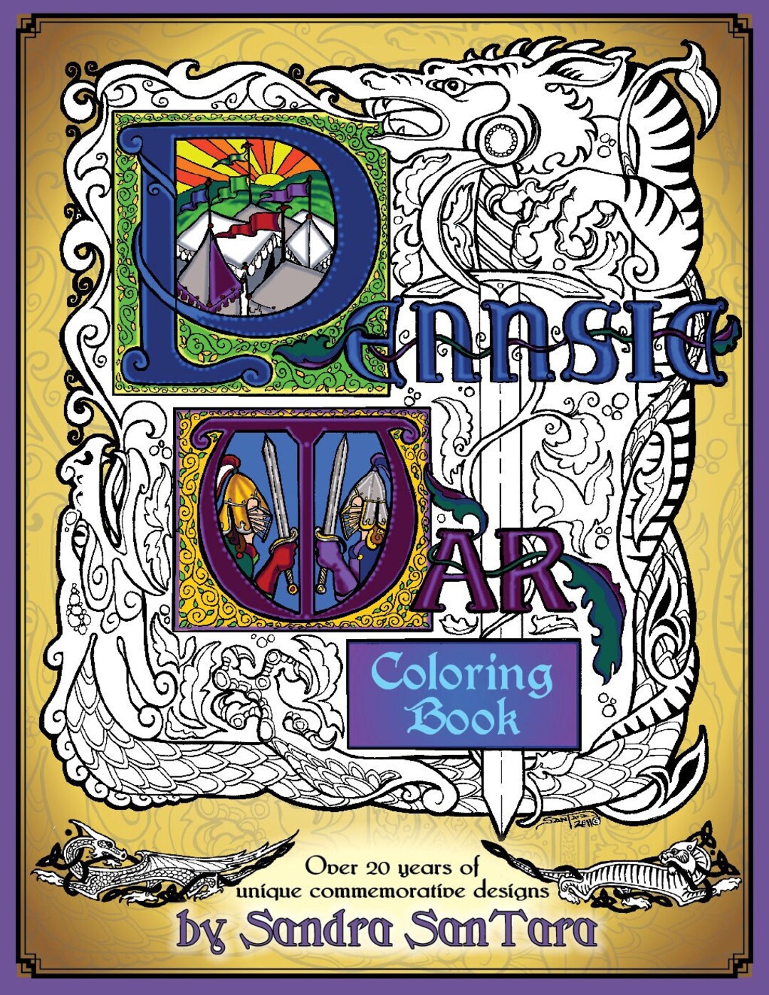 SCA Pennsic War Medieval Coloring Book - Etsy