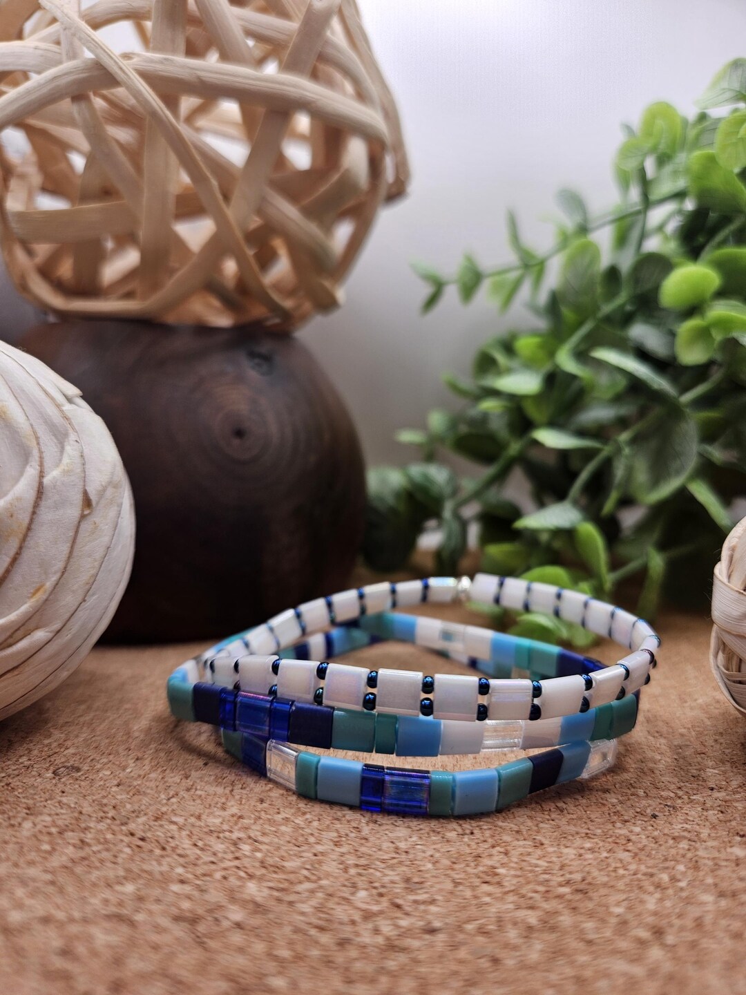 Wendy - Tila Bead Bracelet Set - Etsy