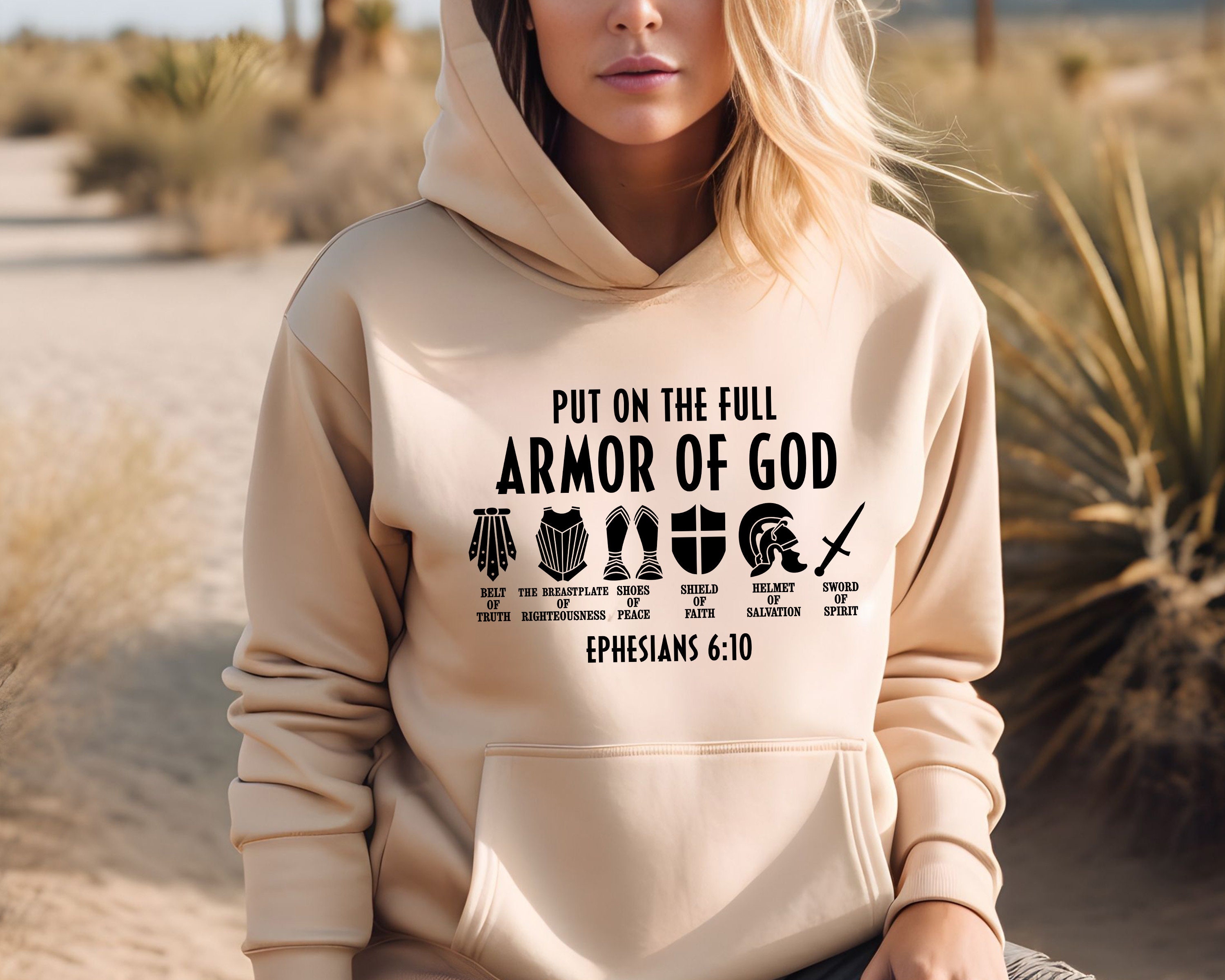 Armor Of God Hoodie at Harrison Trethowan blog