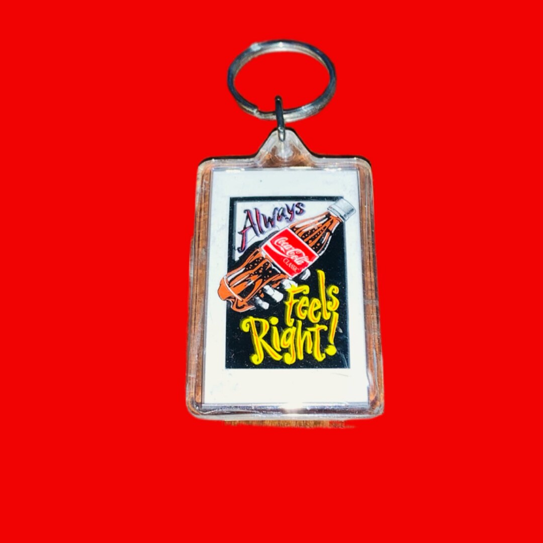 Coca-cola Key Chain - Etsy