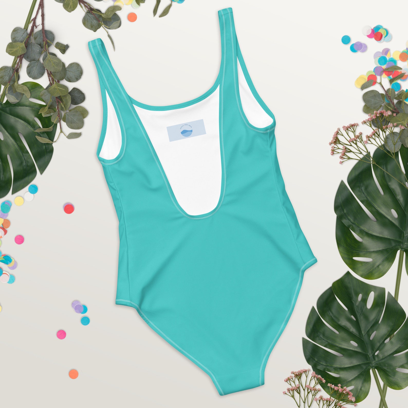 Ocean Blue One-piece Swimsuit - Etsy