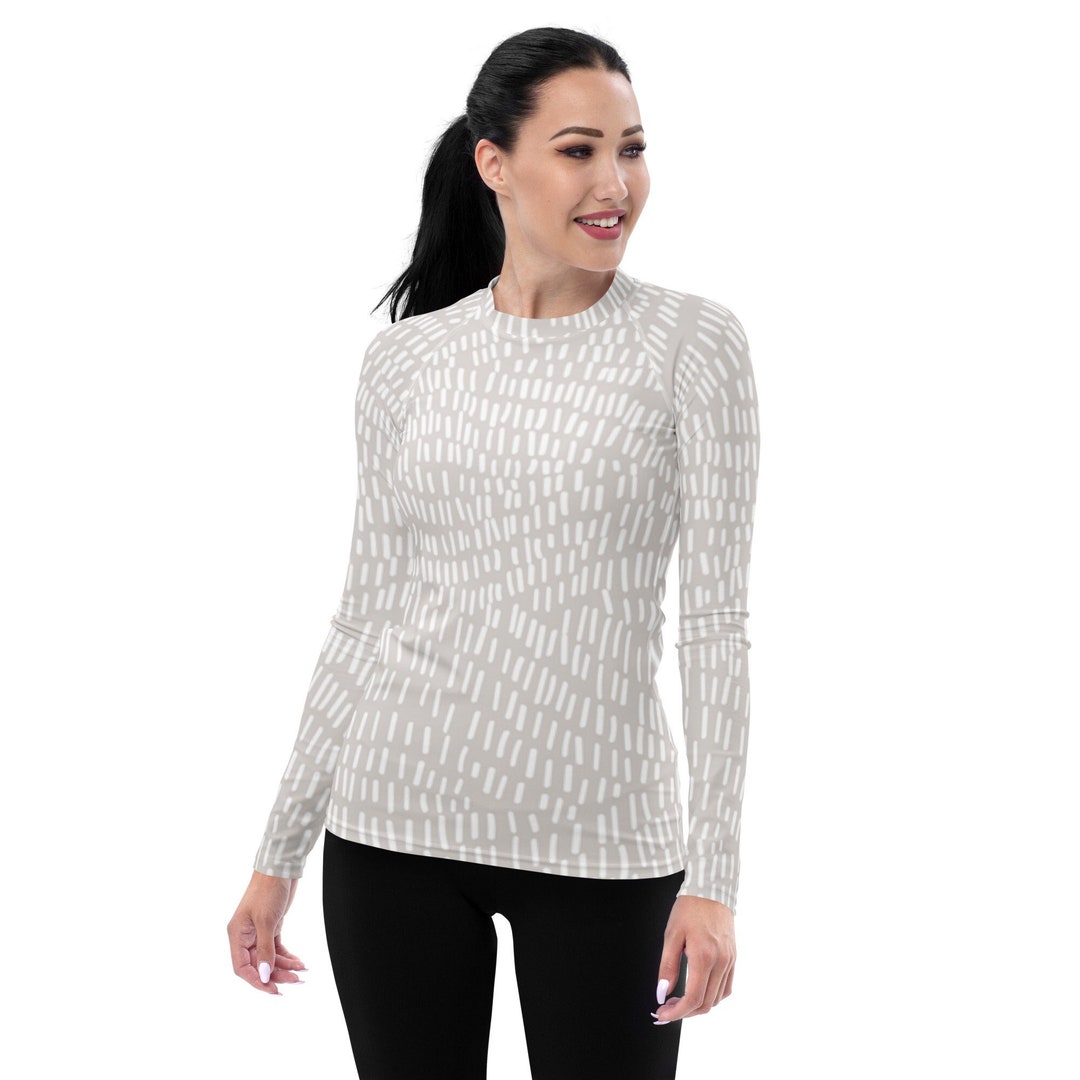 Women's Rash Guard, Long Sleeve Shirt With UV Protection, Modest ...