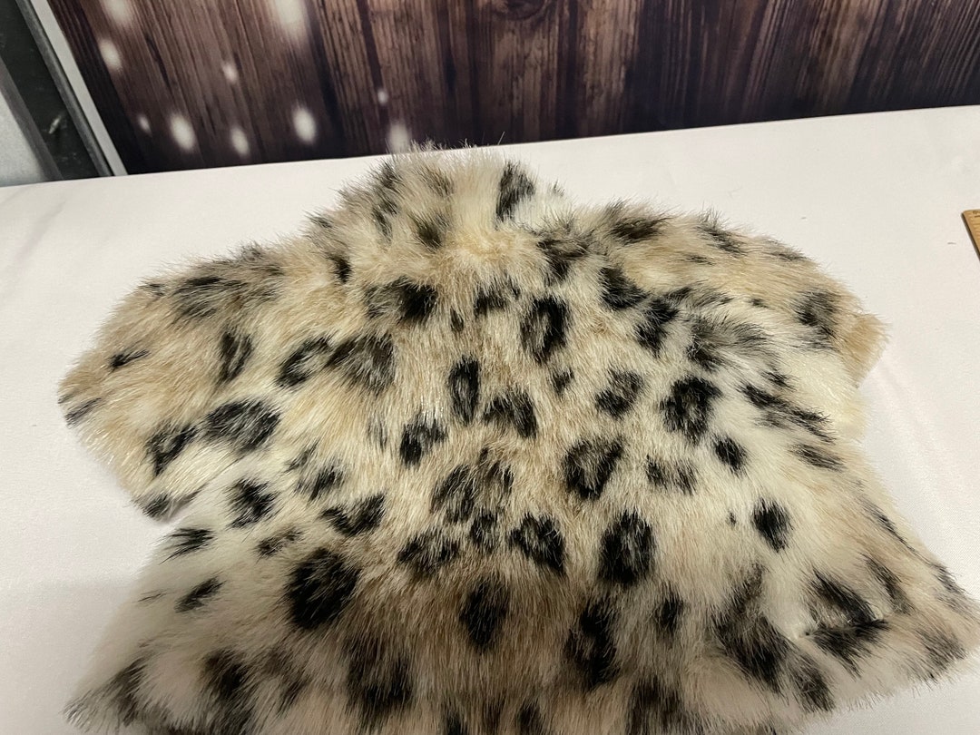 Vintage Boyds Bear Collectible Cheetah Faux Fur Jacket for Boyds Bear ...