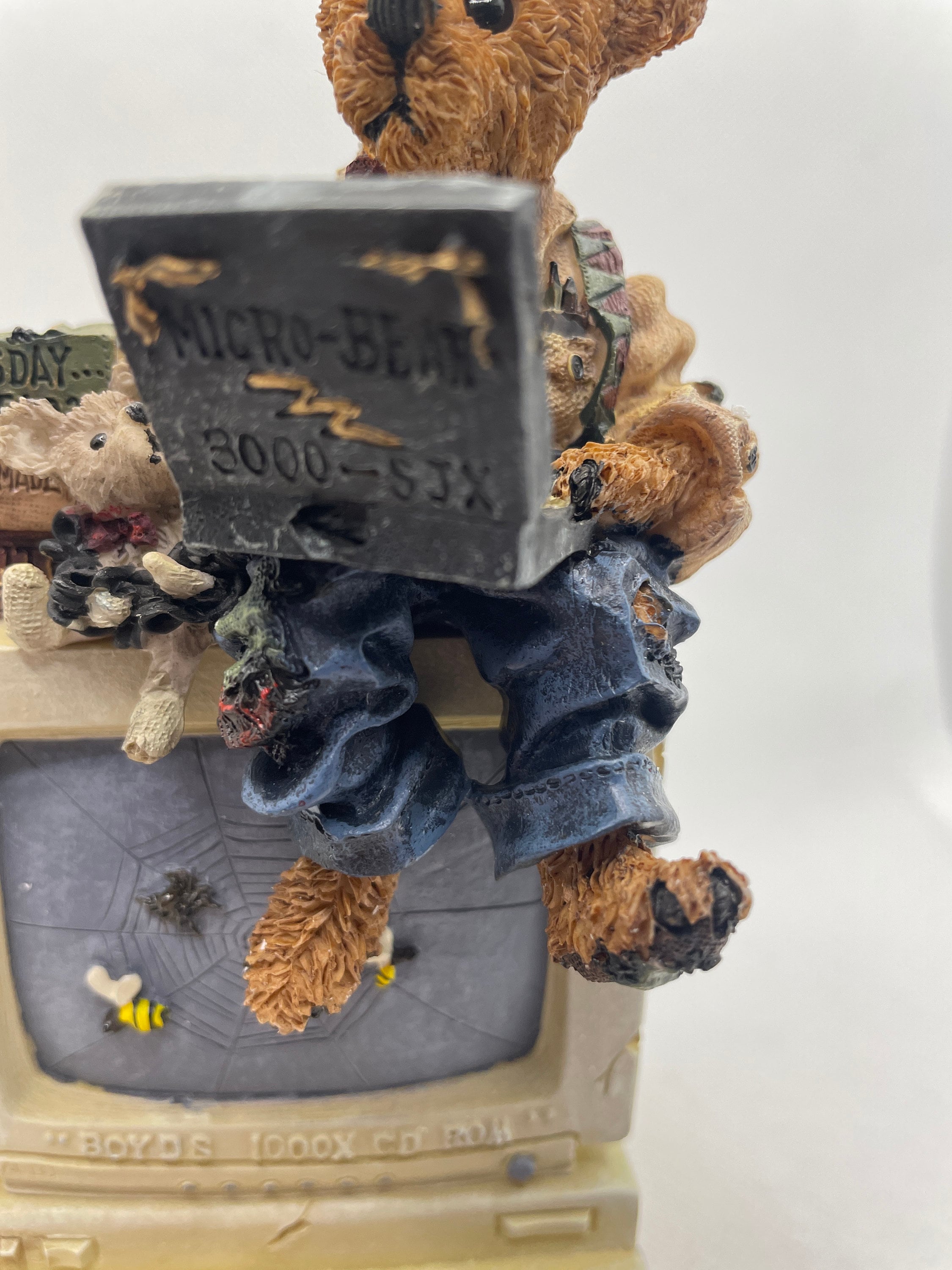 Boyds Bears the Bearstone Collection Nine to Five Music Box - Etsy