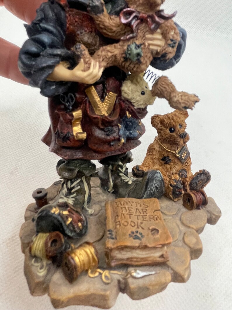 Boyds Bears the Wee Folkstones...elves T.H. Bean, the Bearmaker Elf ...