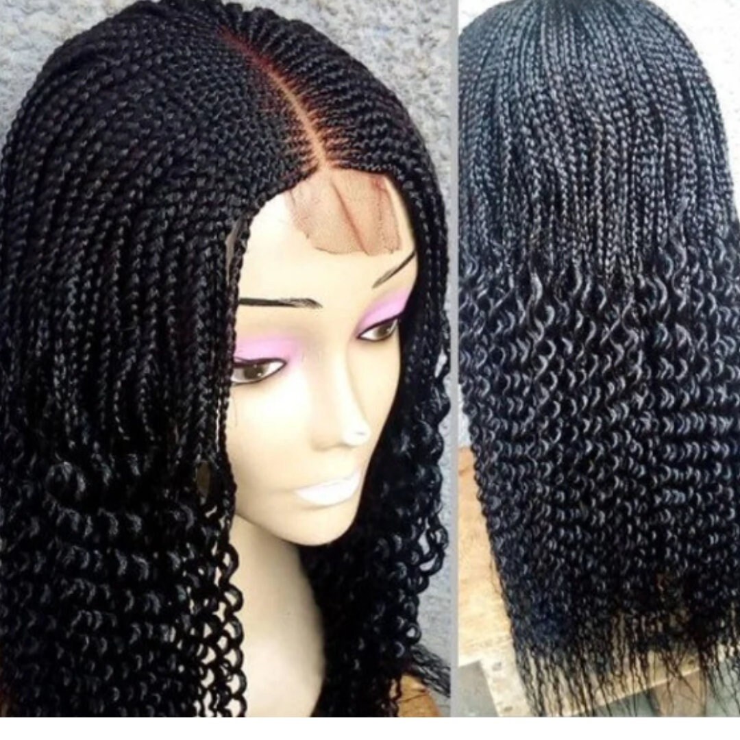 Braided Melon Braids, Watermelon Braids, Medium Braids, Braided Wig ...