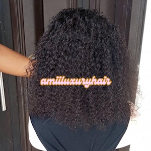 Human Hair Frontal Lace Braided Wig: Pick and Drop Style - Etsy