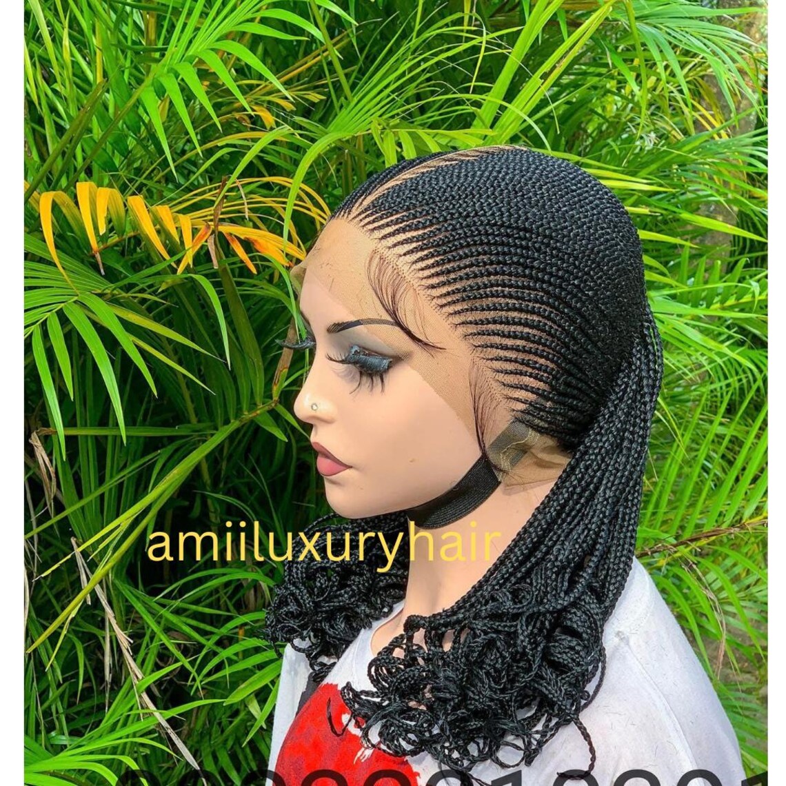 Conrow Braided Wig Trending Braids Styles - Etsy