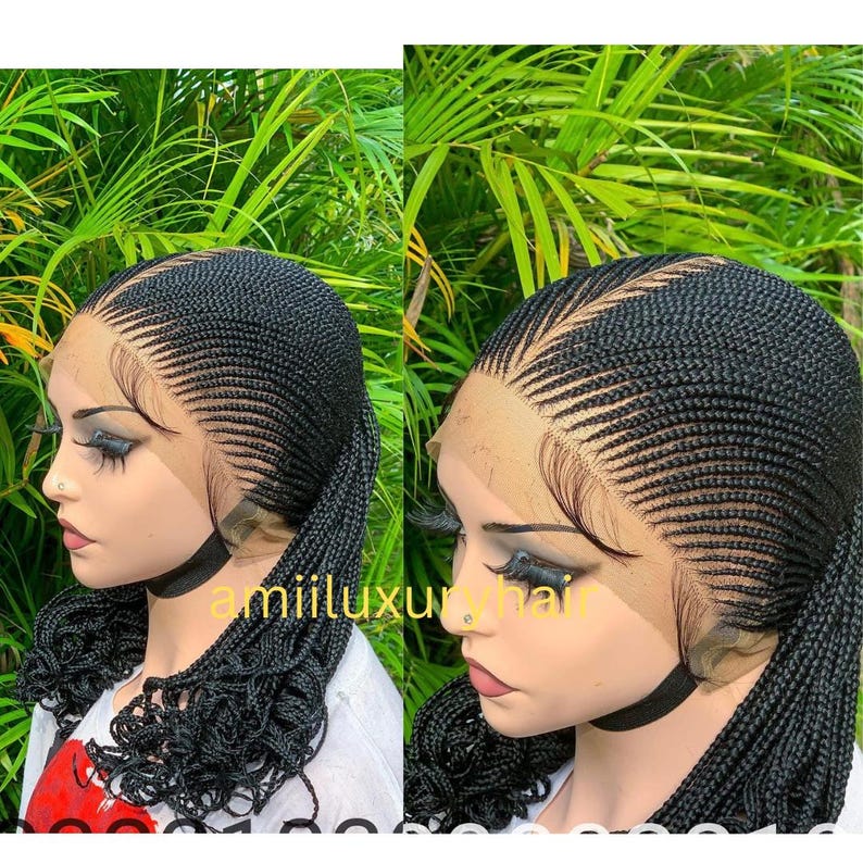 Conrow Braided Wig Trending Braids Styles - Etsy