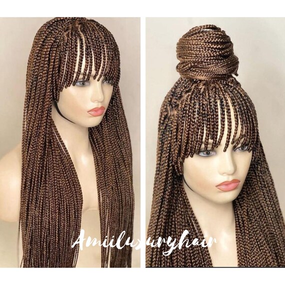 Trenzas De Caja Con Flequillo Juego Hacer Trenzas Envío Gratis*