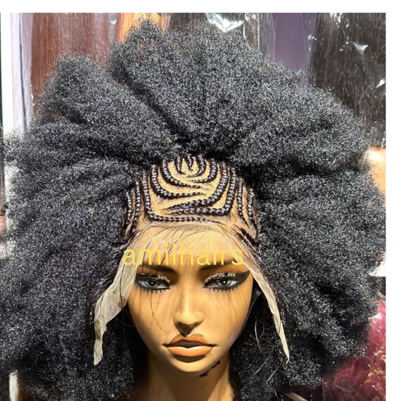 Afro braided wigs store