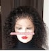 Human Hair Frontal Lace Braided Wig: Pick and Drop Style - Etsy