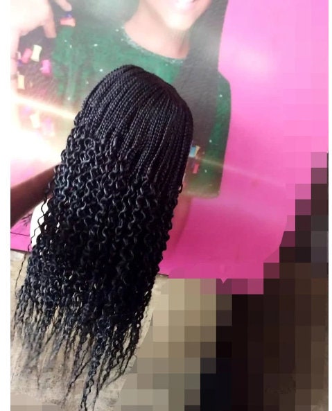 Braided Melon Braids, Watermelon Braids, Medium Braids, Braided Wig ...