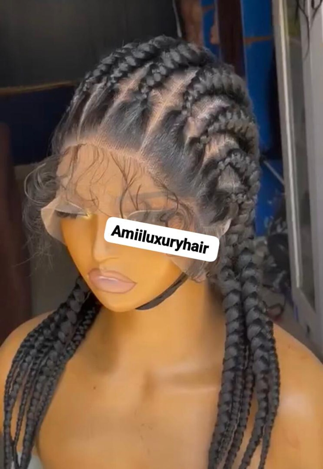 Conrow Braided Wig Trending Braids Styles - Etsy