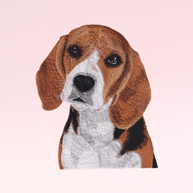 Beagle Embroidery - Etsy