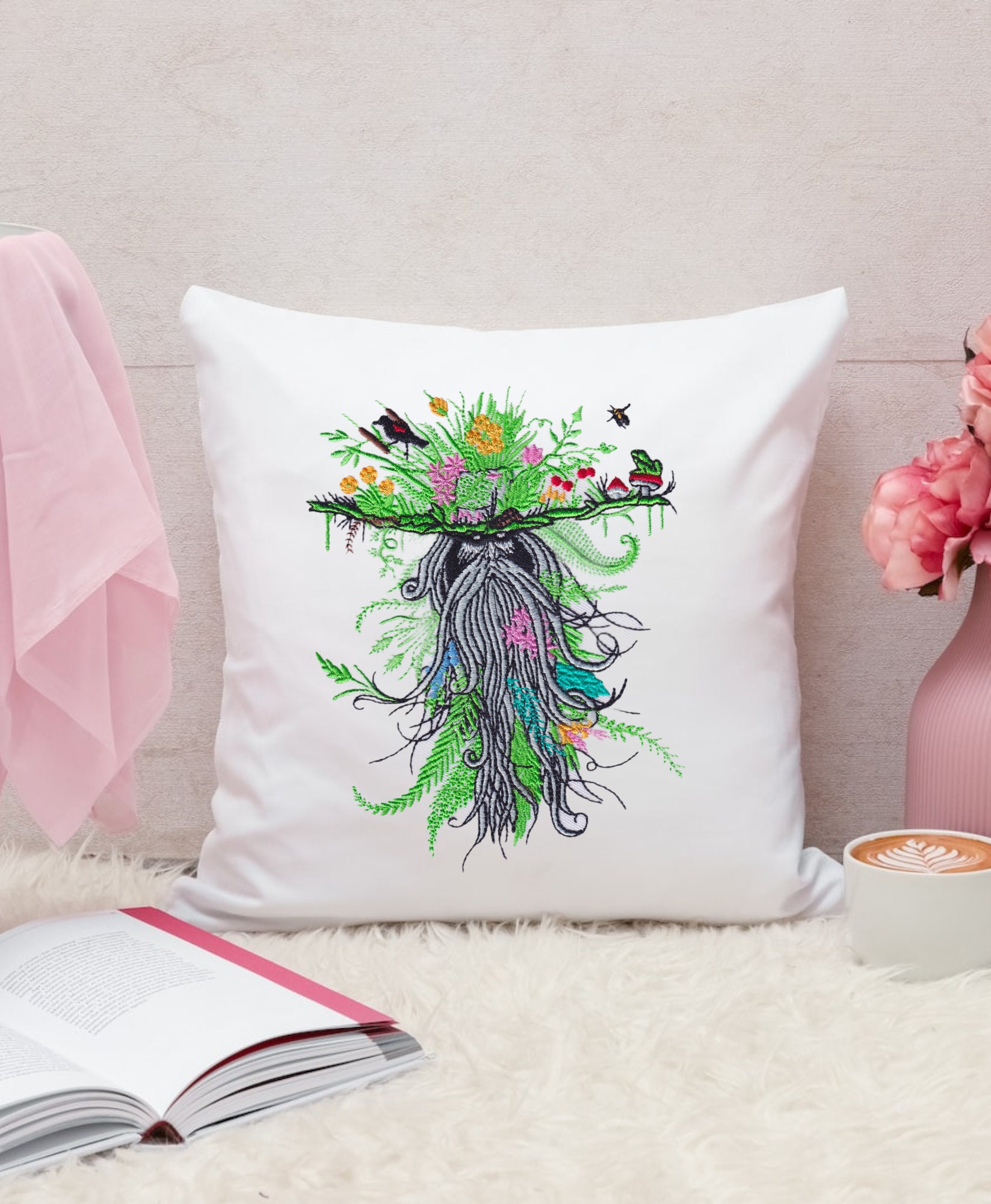 Root Man - Machine Embroidery - Digital Designs - Instant Download - Etsy