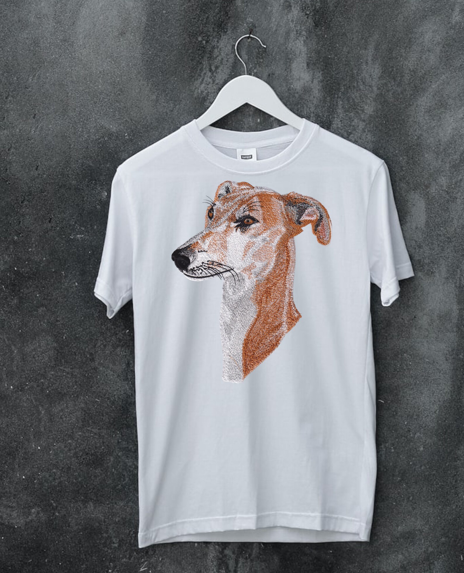 Greyhound Dog Animal and Pets Embroidery Machine Embroidery Digital ...