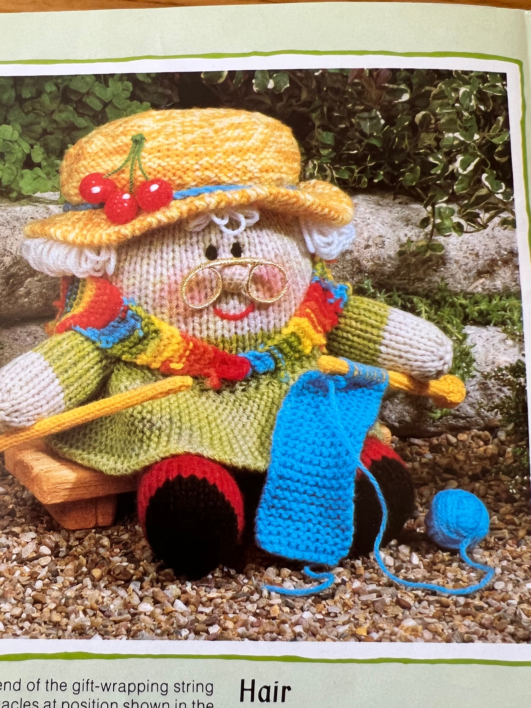 Humpty Dumpty Grandma and Grandpa Knitting Pattern Toys/characters - Etsy