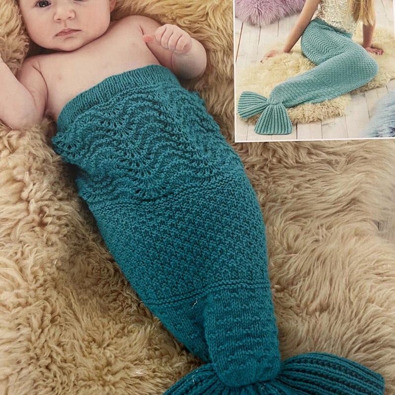 Baby Mermaid Tail - Etsy