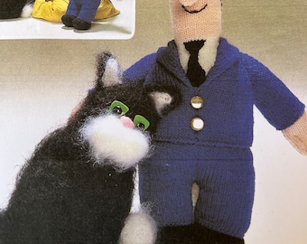 Policeman, Postman and Paramedic Pdf Knitting Pattern - Etsy UK