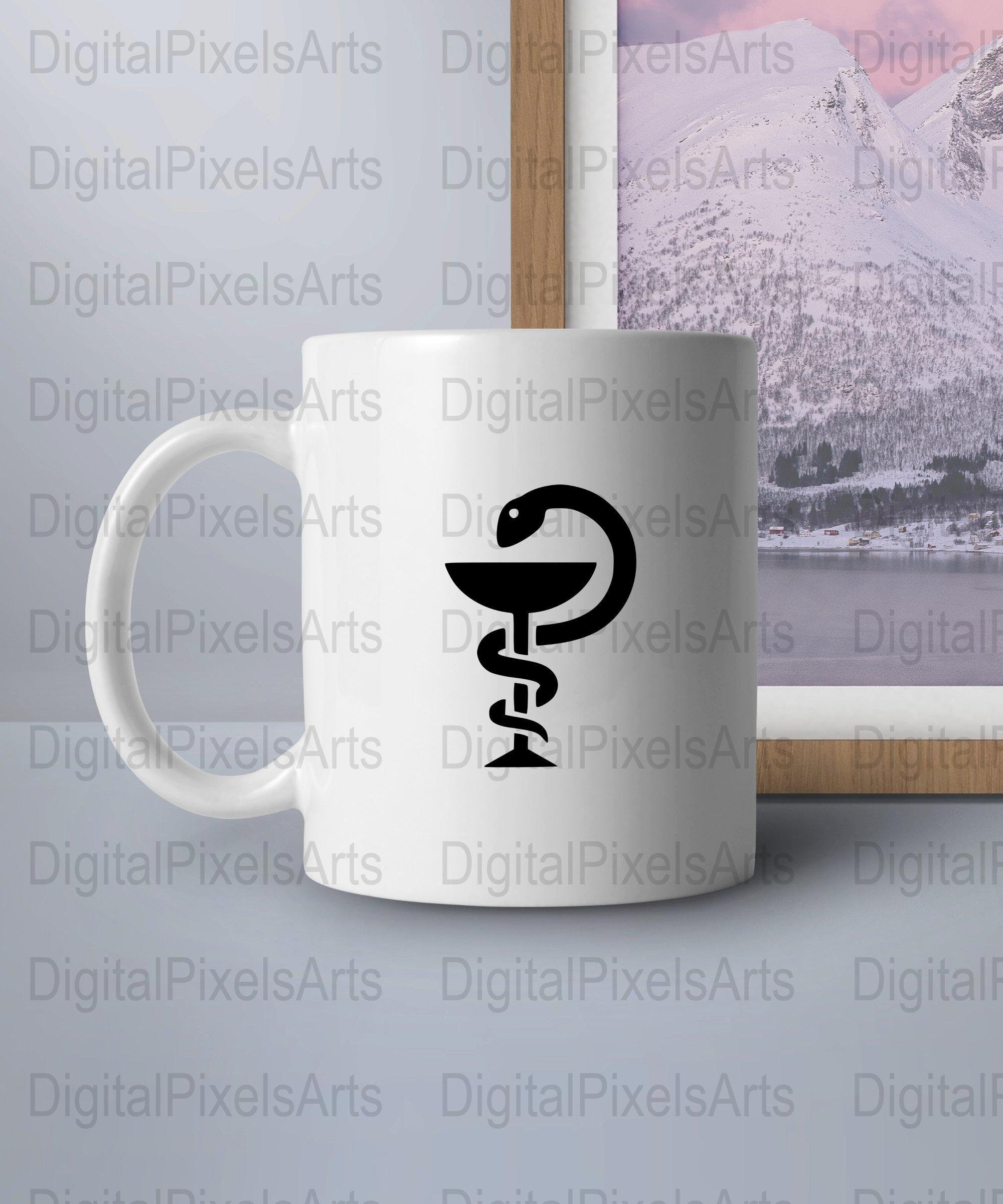 Caduceus Svg Medical Symbol Svg Pharmacy Symbol, Instant Download, Svg ...