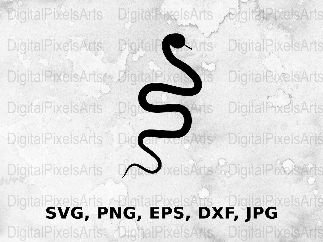 Reptile Svg, Snake Svg, Snake Silhouette Svg | Instant Download, SVG ...