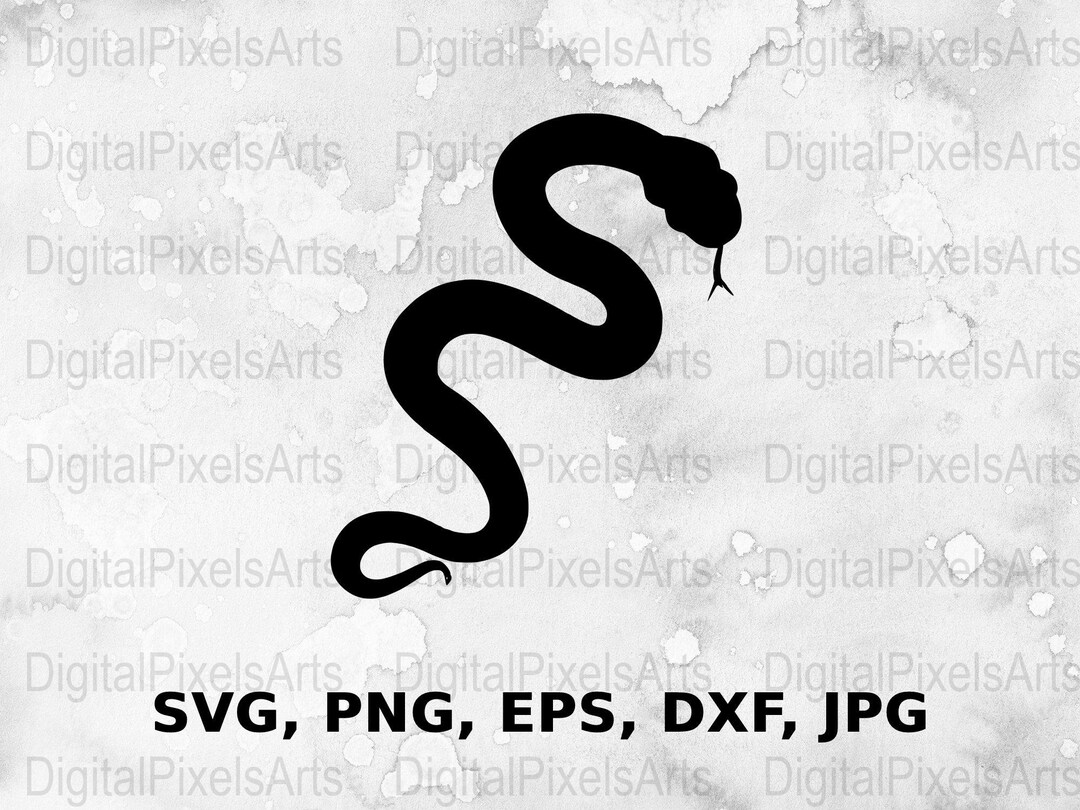 Snake Svg, Reptile Svg, Snake Silhouette Svg Instant Download, SVG PNG ...