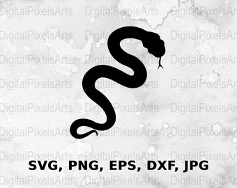 Realistic Snake SVG PNG DXF - Etsy