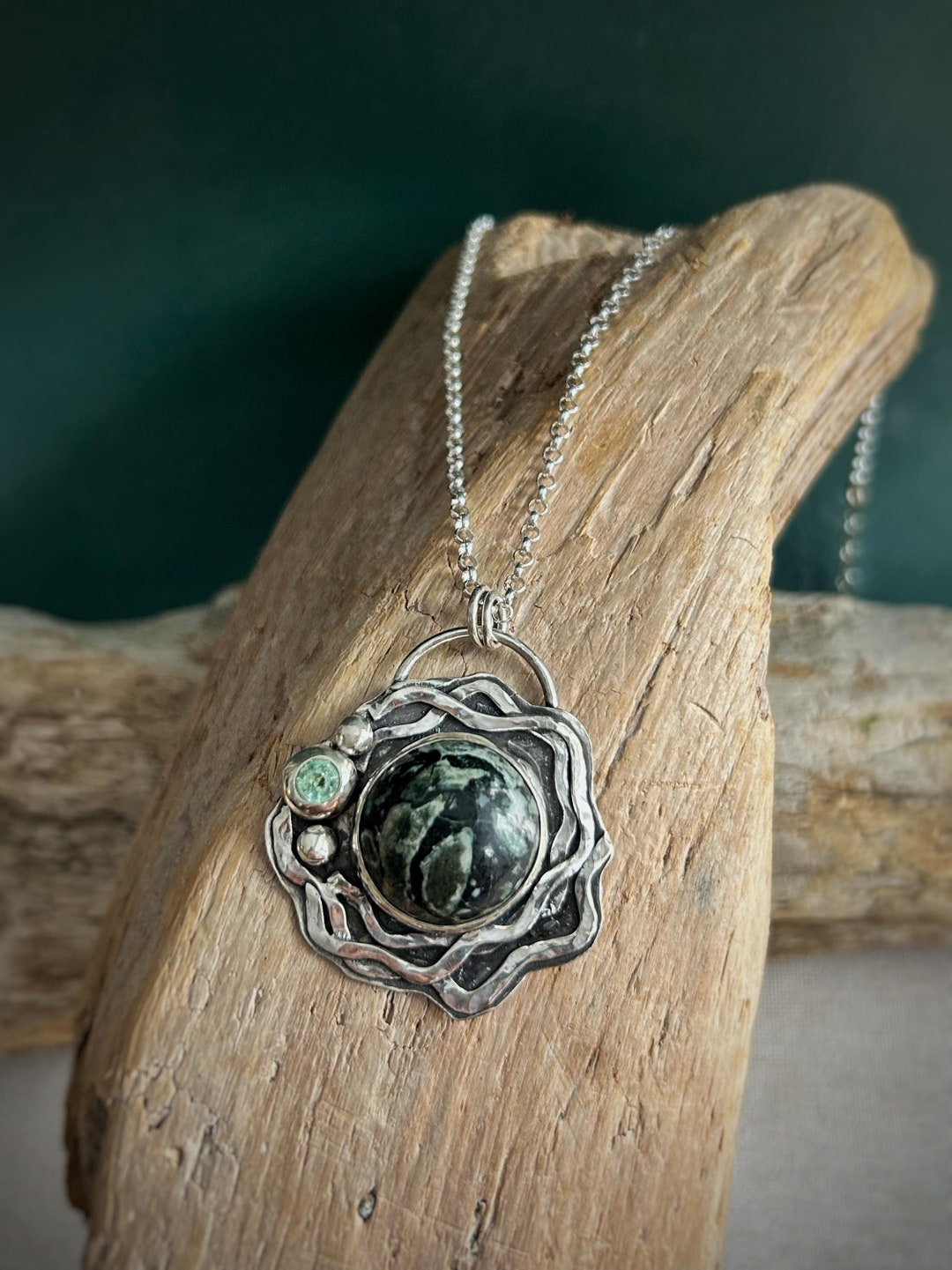 Currents No. 2 | Sterling Silver | Ocean Inspired | Unique Jewelry ...