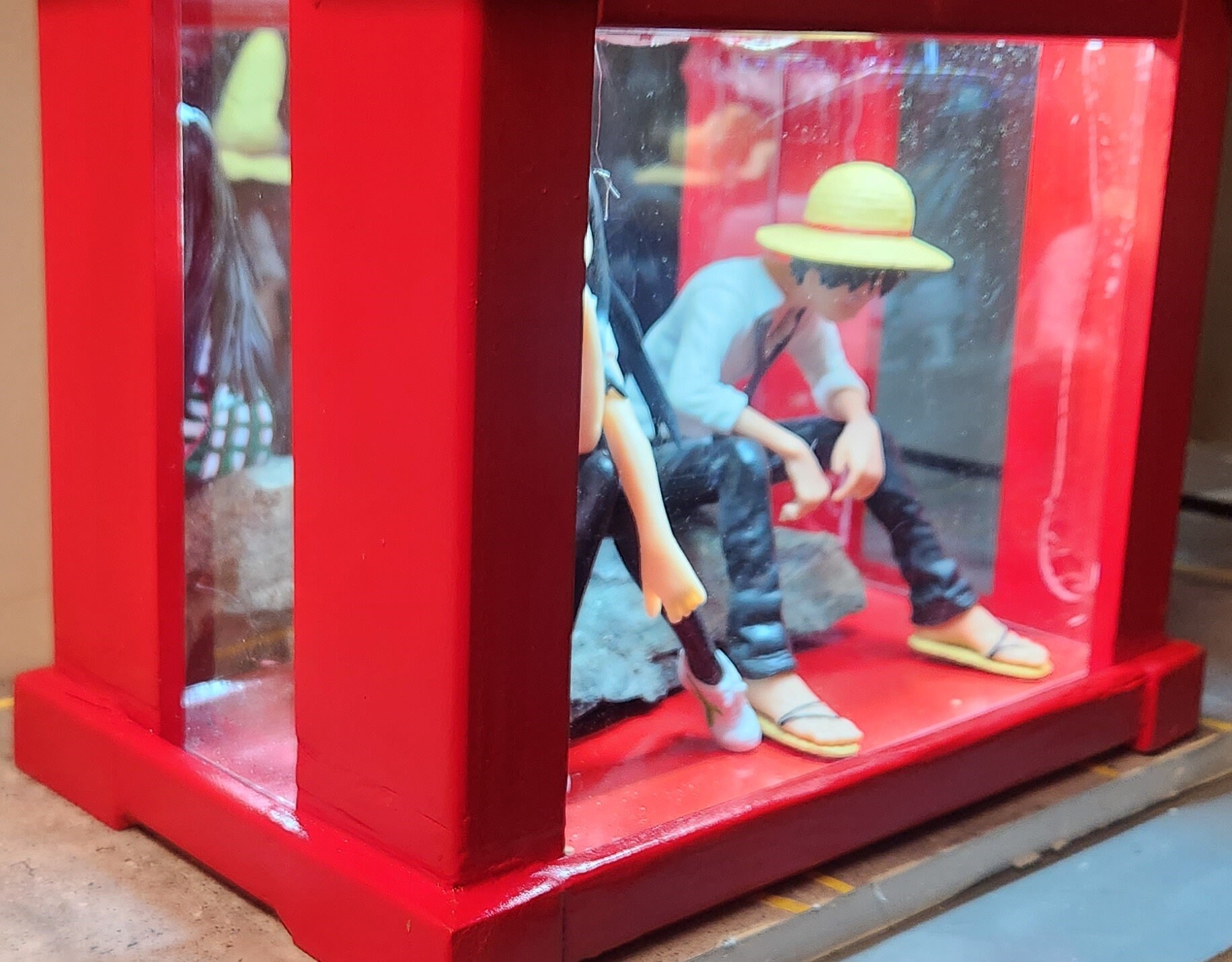 Monkey D Luffy Shadow Box - Etsy