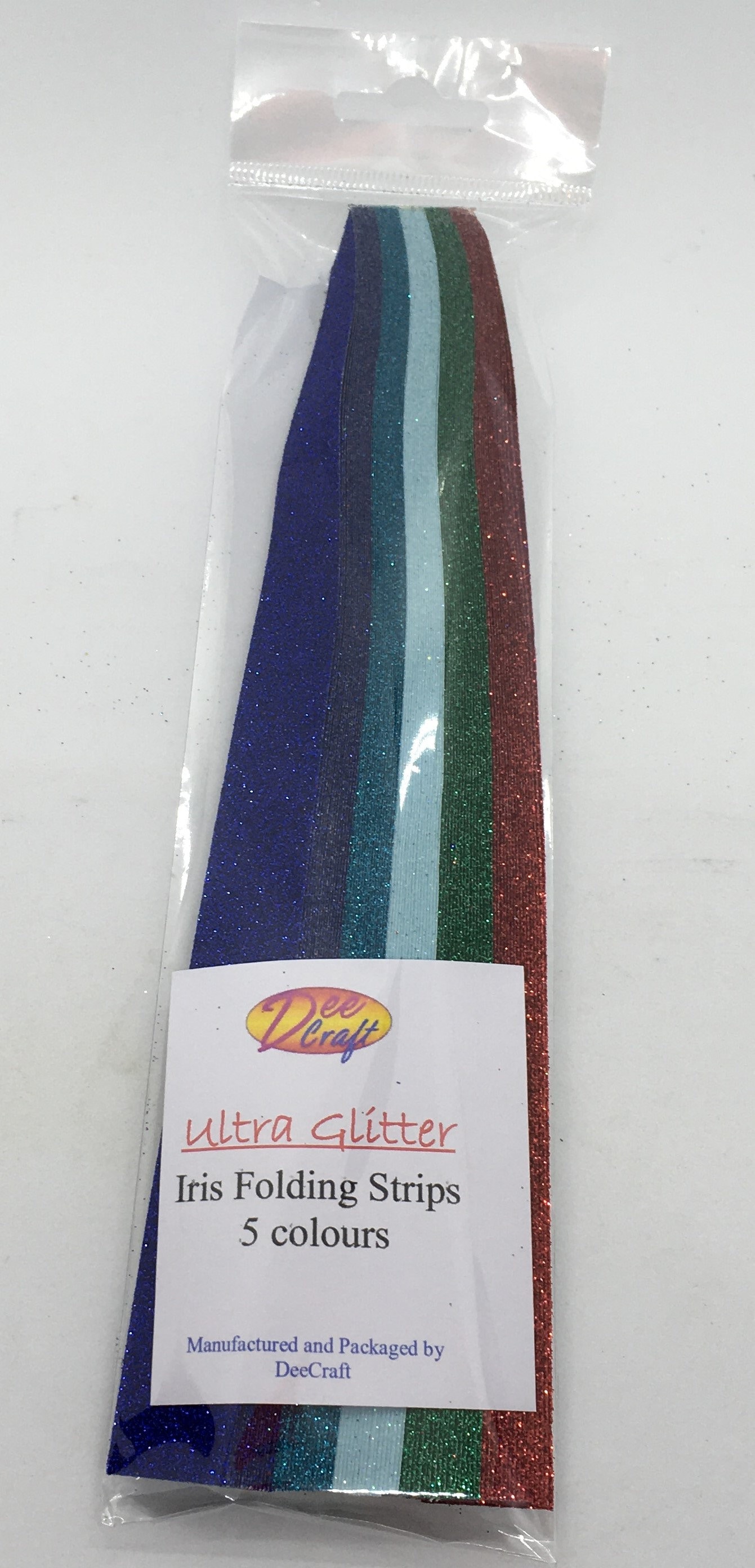 Iris Folding Craft Paper Strips ULTRA GLITTER SELECTION Create Stunning ...