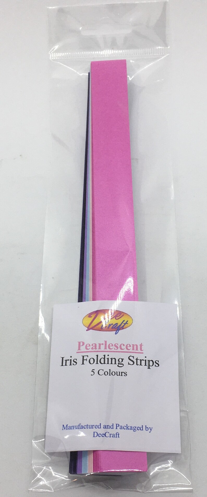 Iris Folding Craft Paper Strips PEARL SELECTION Create Stunning Cards ...