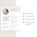 WDW Travel Agent Bio Template, Travel Agent Intro, Canva, Travel Agent ...