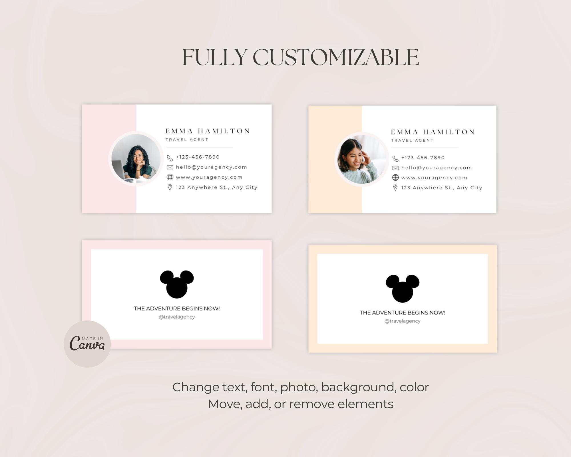 WDW Travel Agent Bio Template, Travel Agent Intro, Travel Agent ...