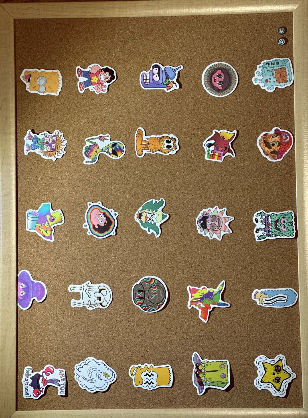 Custom Trippy Stickers Pack of 25, Waterproof Vinyl Decals for ...