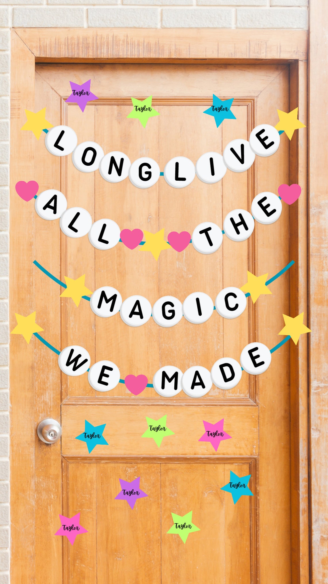 Long Live Friendship Bracelet Bulletin Board/door Classroom Decor - Etsy