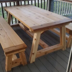 4x4 Truss Dinning Room Table - Etsy