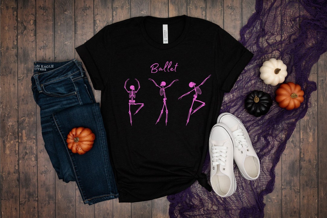 Ballet Skeleton Ballet Skeleton Halloween Fun Alternative - Etsy