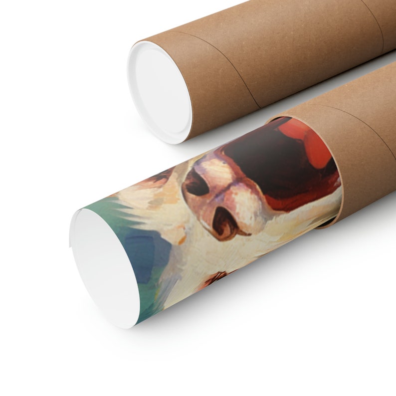 Screaming Goat Matte Poster, Goat Art, Goat Gift, Goat Lovers Gift ...