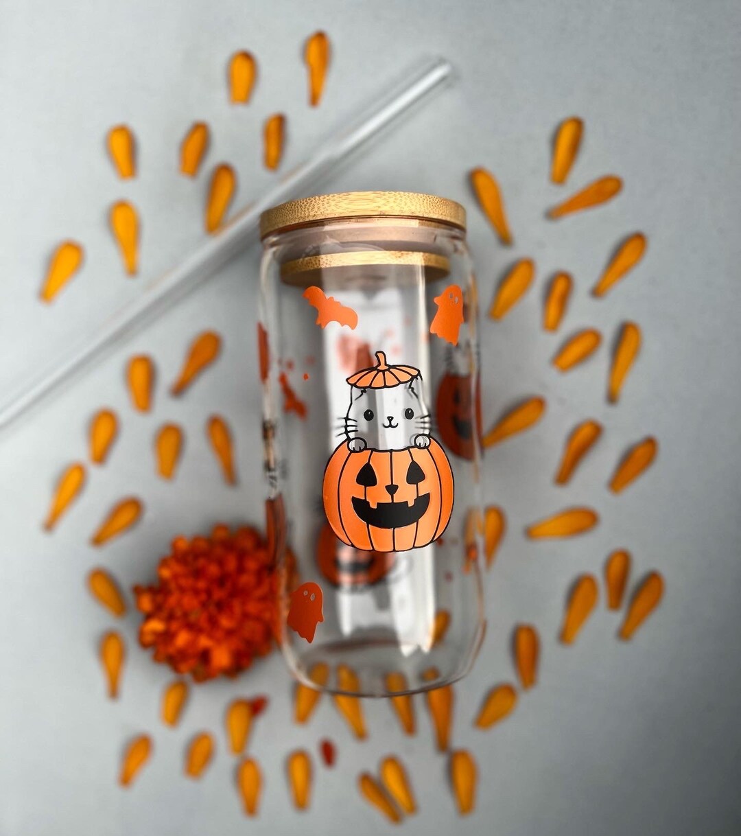 Iced Coffee Libby/bamboo Glass - Halloween Gifts, Bridal Shower Gifts ...