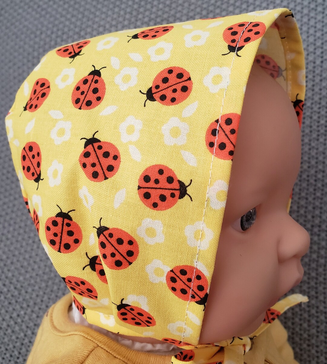 Ladybug Baby Bonnet #109 - Etsy