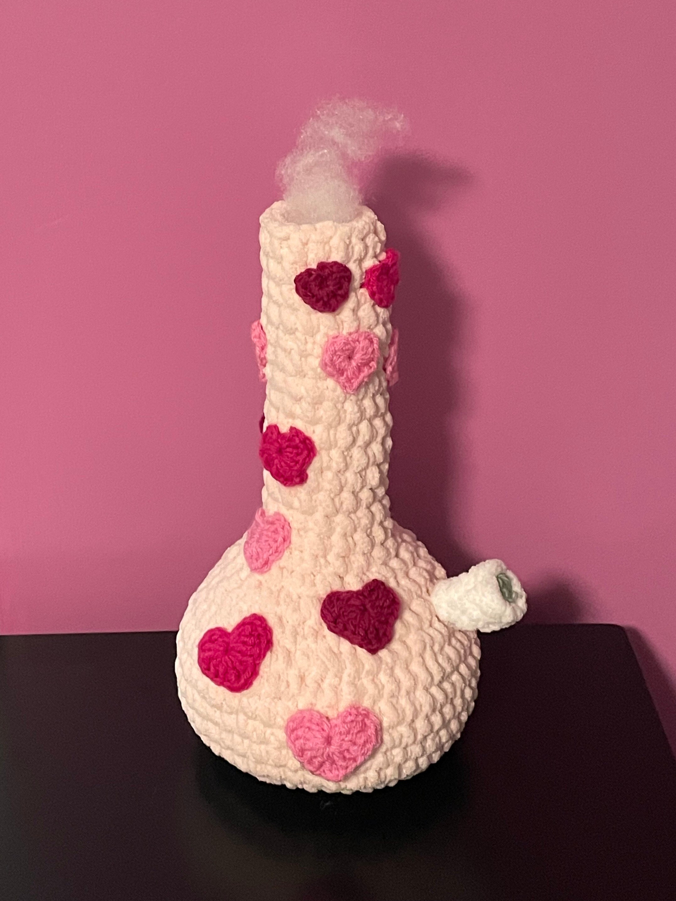 Crochet Heart Bong - Pattern - Etsy
