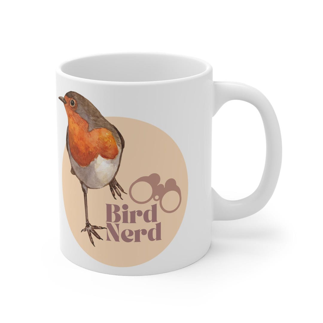 Bird Nerd Mug, Outdoors Mug, Bird Lover, Bird Watcher, Bird Watcher ...