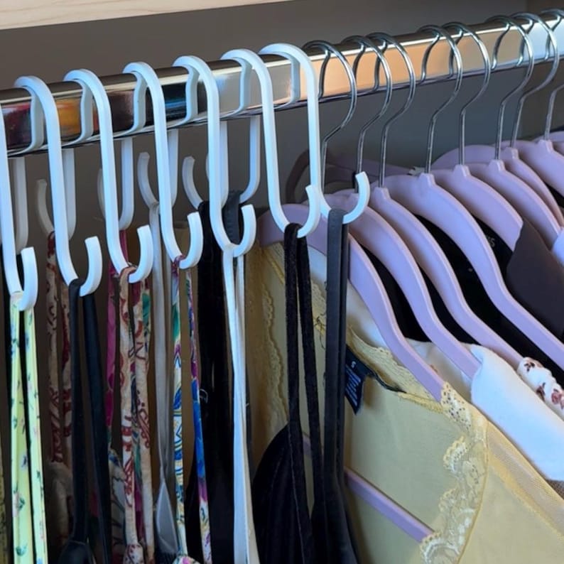 Double Hook Clothing Hanger for Tanks and Delicates Pack of 10 - Etsy