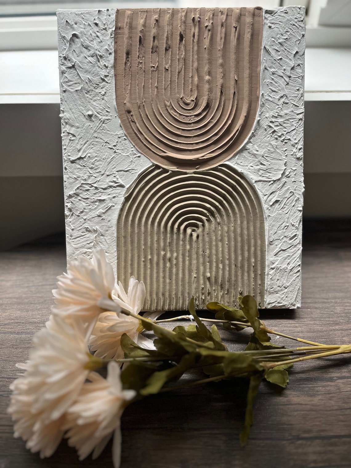 Mini Boho Textured Art - Etsy