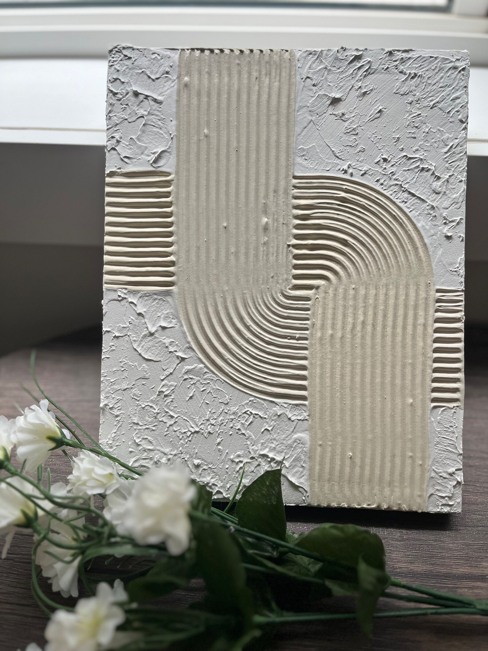 Mini Boho Textured Art - Etsy