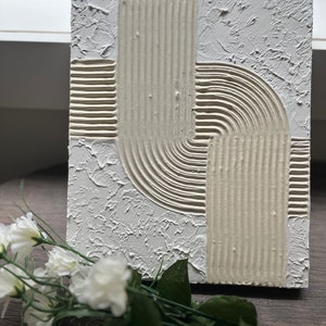 Mini Boho Textured Art - Etsy