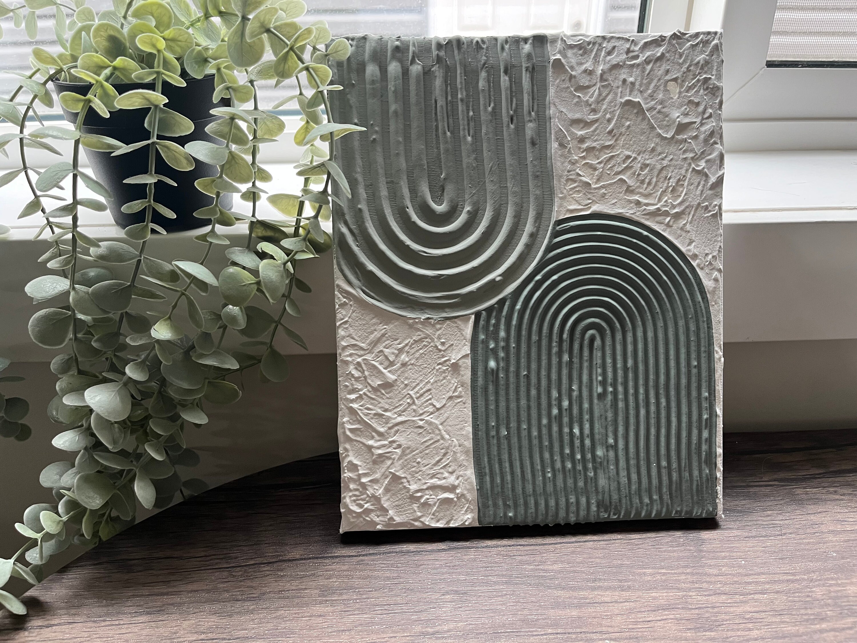 Mini Boho Textured Art - Etsy