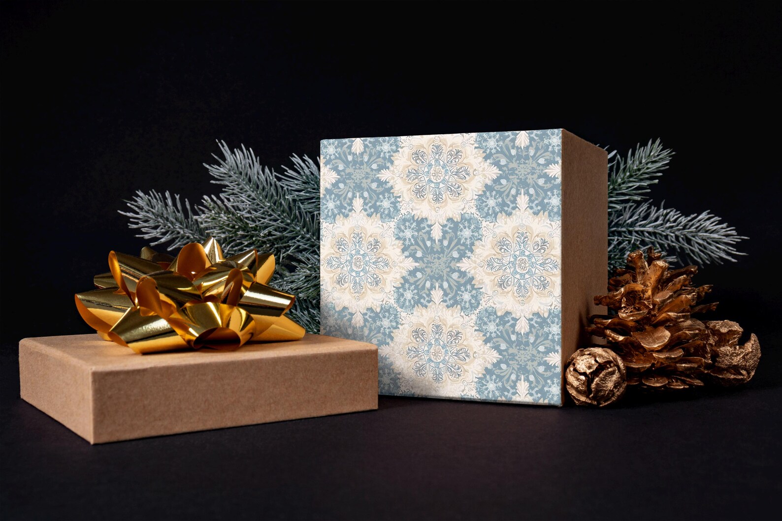 15 Let It Snow Digital Paper in 8K - 15 Seamless Patterns, Pastel ...